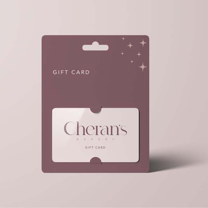 In-Store Gift Card – Cherans Bakery